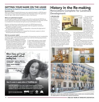 Featured in The NYCHA Journal | PDF