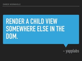 Fun with Ember 2.x Features | PDF