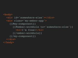 Fun with Ember 2.x Features | PDF