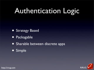 Rack for User Authentication | PDF | Internet | Computing