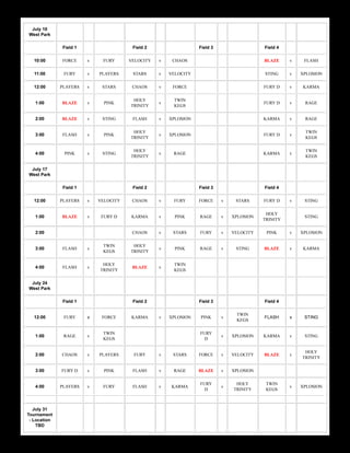 July 2011 mnsa schedule 1 | PDF