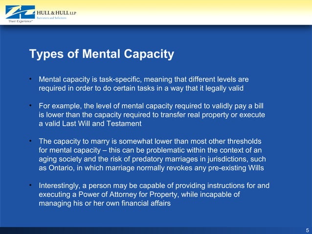 The Basics of Mental Capacity | PPT | Brain and Nervous System ...