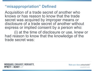 Defend Trade Secrets Act of 2016 | PPTX