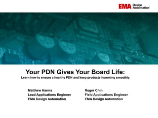 Your PCB Power Delivery Network (PDN) Gives Your Board Life | PPTX