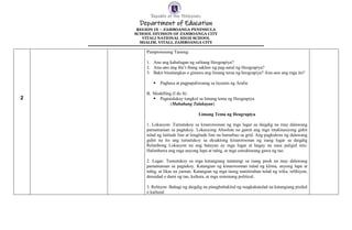 WEEKLY LEARNING PLAN FOE YEAR. 2024-2025 | DOCX