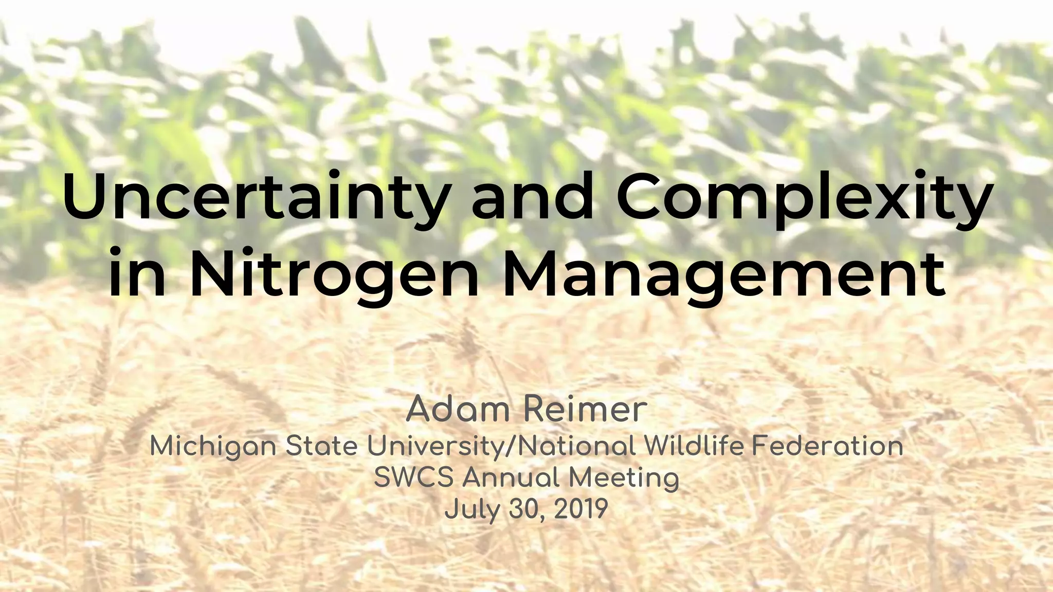 July 30-130-Adam Reimer | PPT