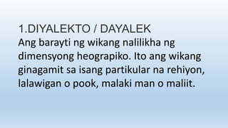 rehistro ng wika | PPTX