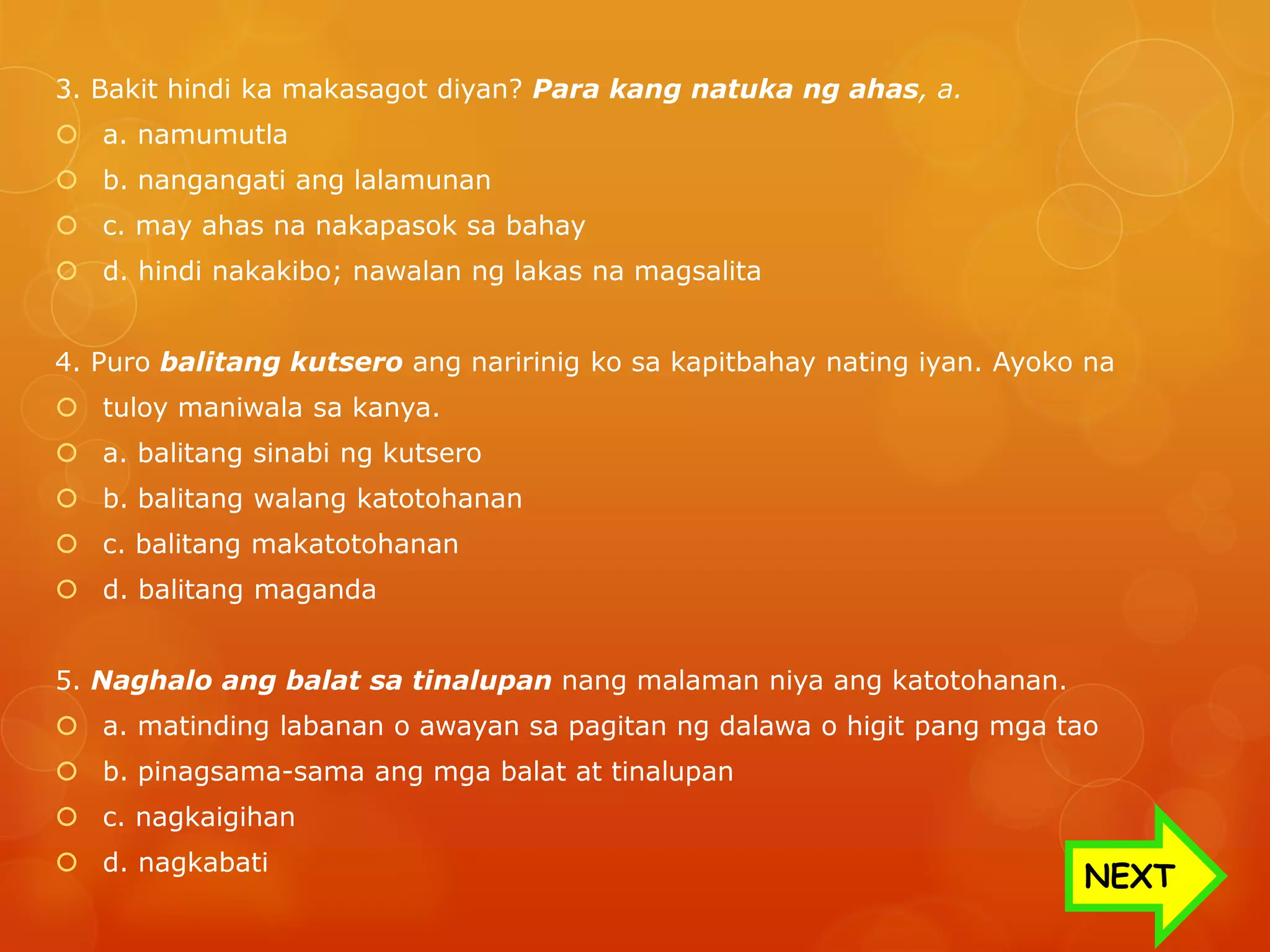 MGA SAWIKAIN AT SALAWIKAIN | PPTX