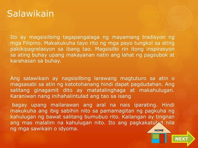 MGA SAWIKAIN AT SALAWIKAIN | PPTX