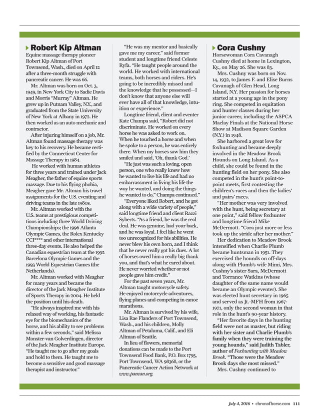 Gone Away: Robert Kip Altman and Russell Frey | PDF