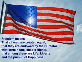 What it takes to protect our unalienable rights | PPTX