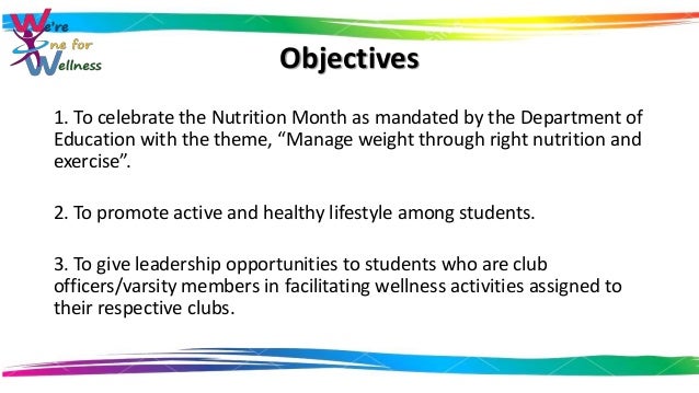 Introduction about nutrition month emcee script - eastsadeba