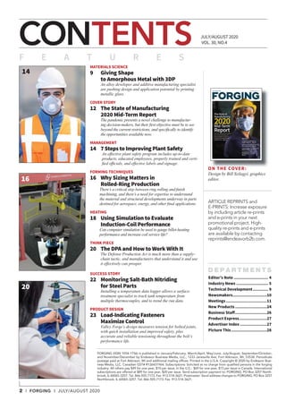 July/Aug Forging Magazine | PDF | Desktop Publishing | Computer ...