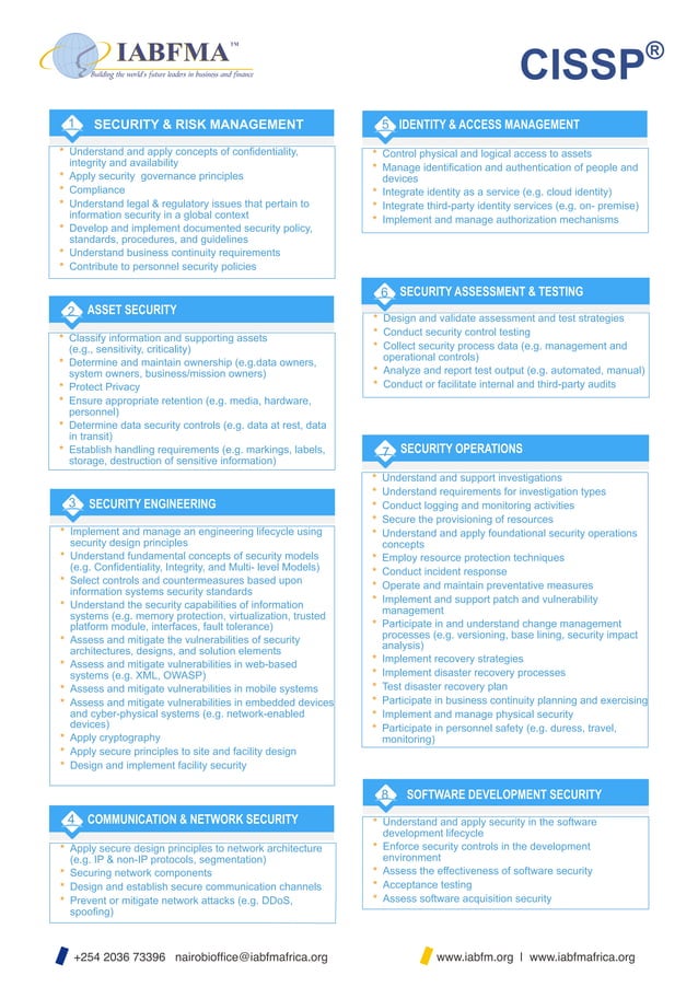 Certified Information Systems Security Professional Pdf