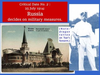 "July crisis" of 1914... | PPTX