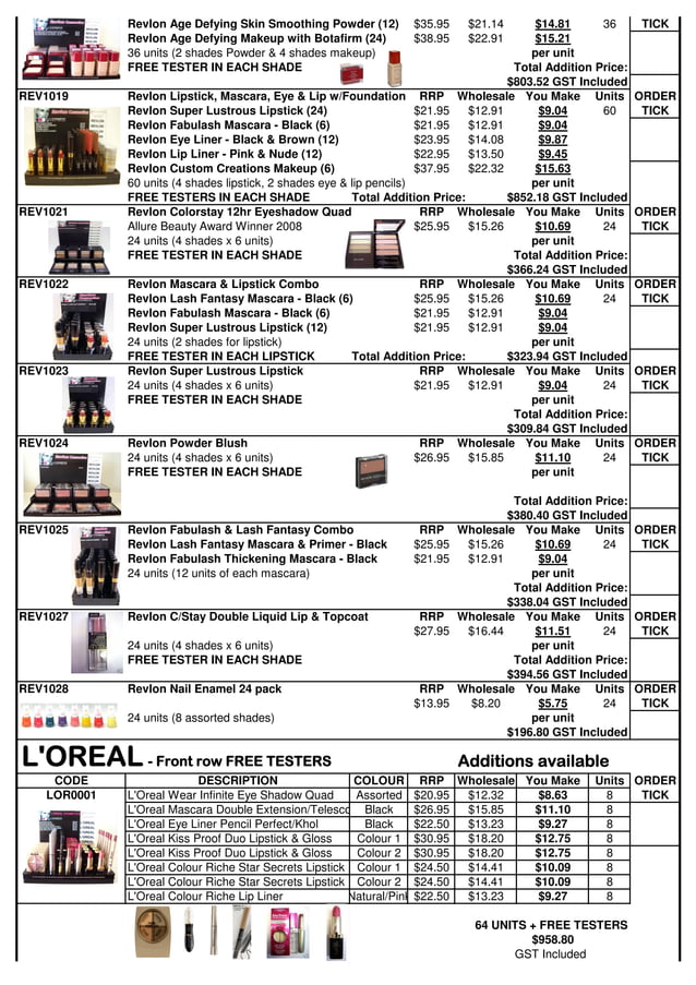 Wholesale Brand Name Display Stands | PDF