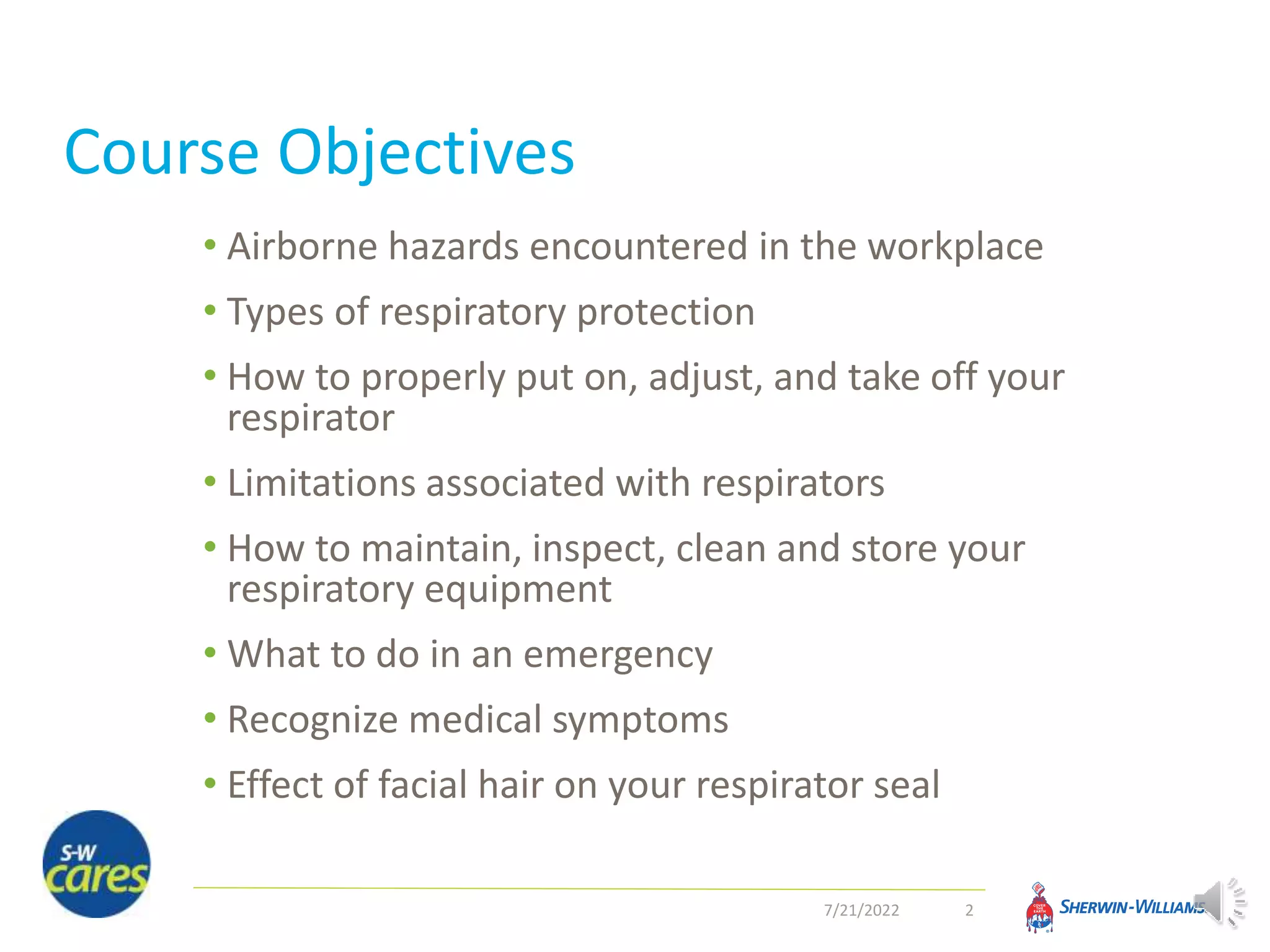 FES - Respiratory Protection | PPTX