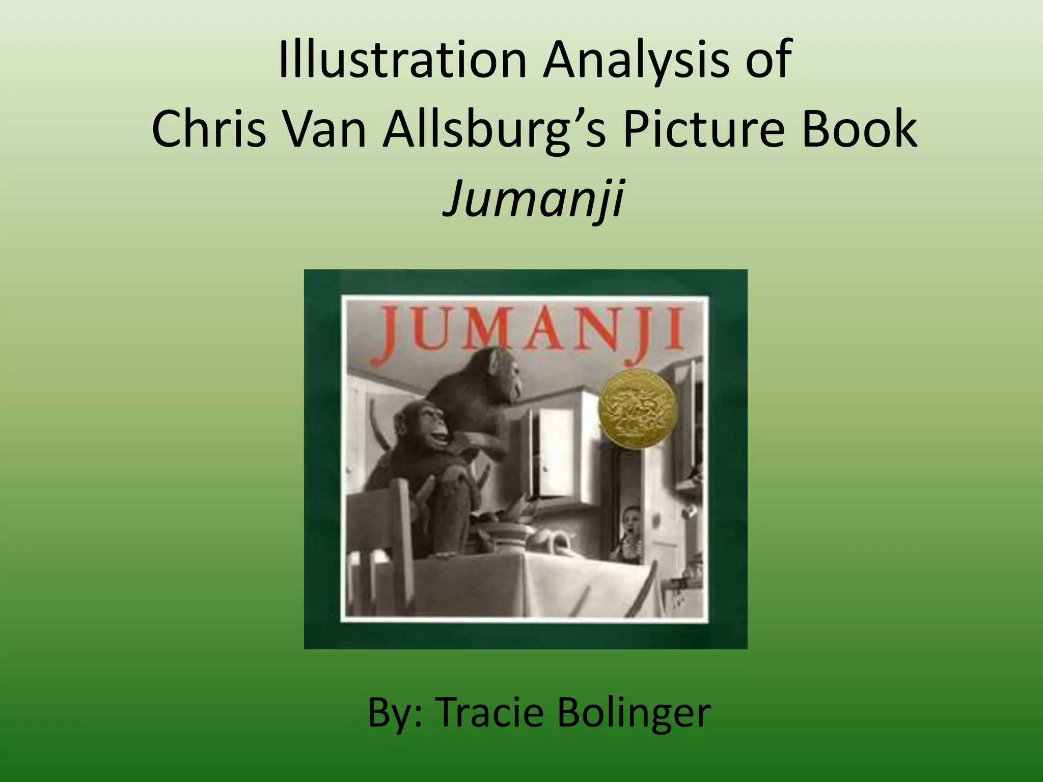 Illustration Analysis of the Picture Book Jumanji | PPTX