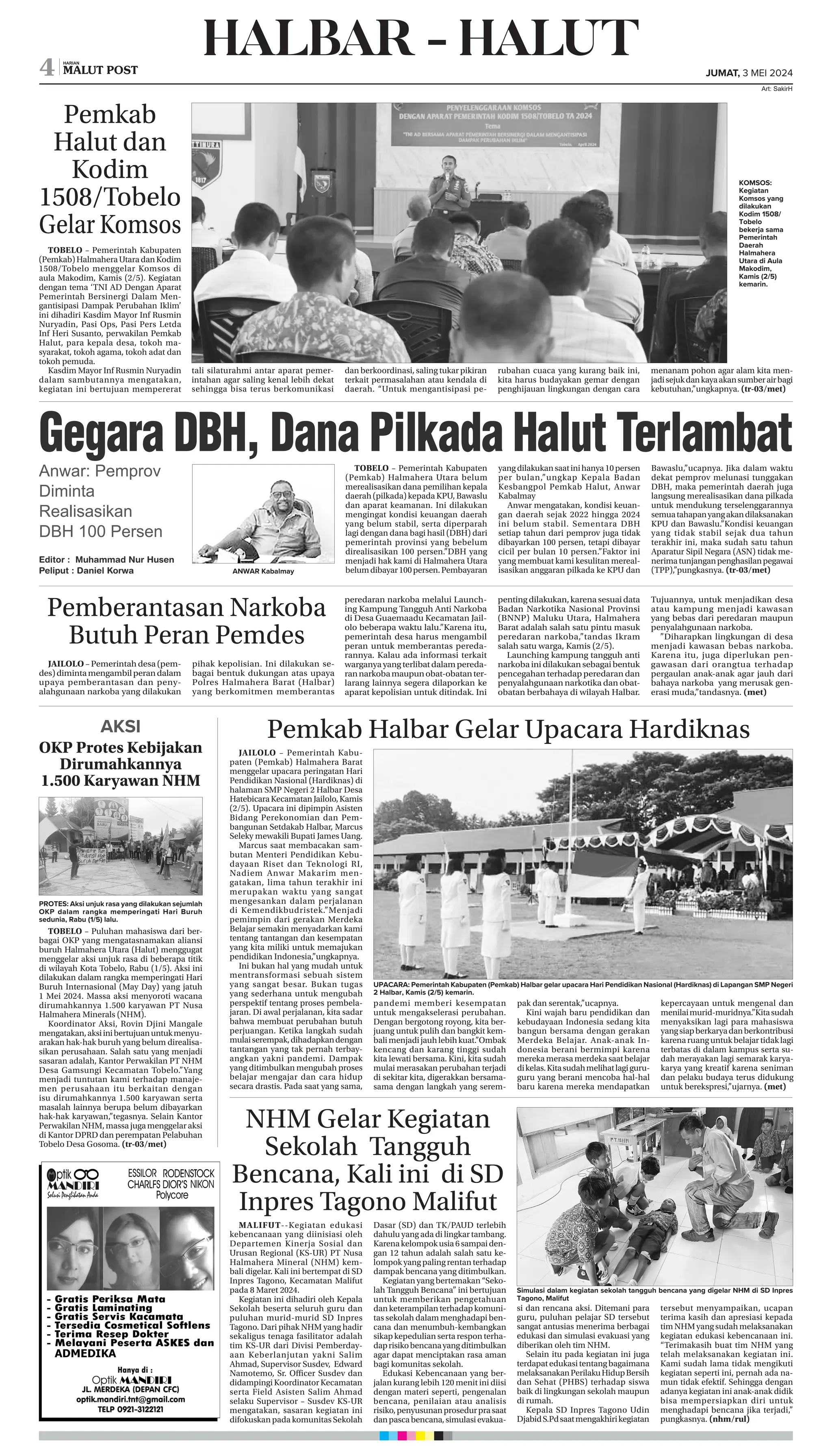 Epaper koran digital Malut Post, Edisi Terbaru | PDF
