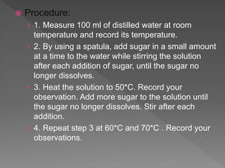 Factors Affecting Solubility | PPTX