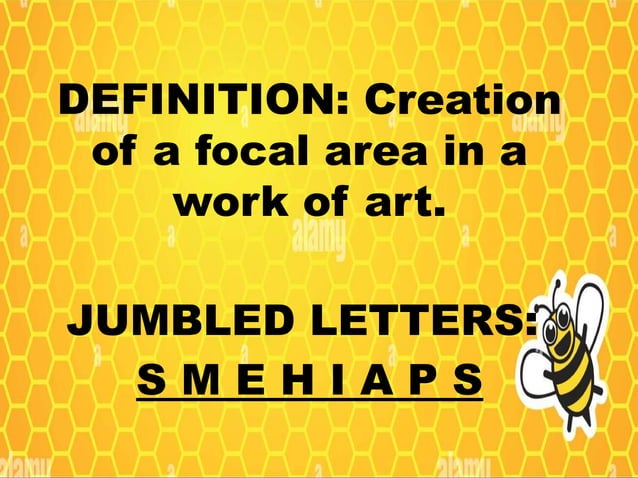 JUMBLED BEE grade 9 -ARTS.powerpointgame | PPTX