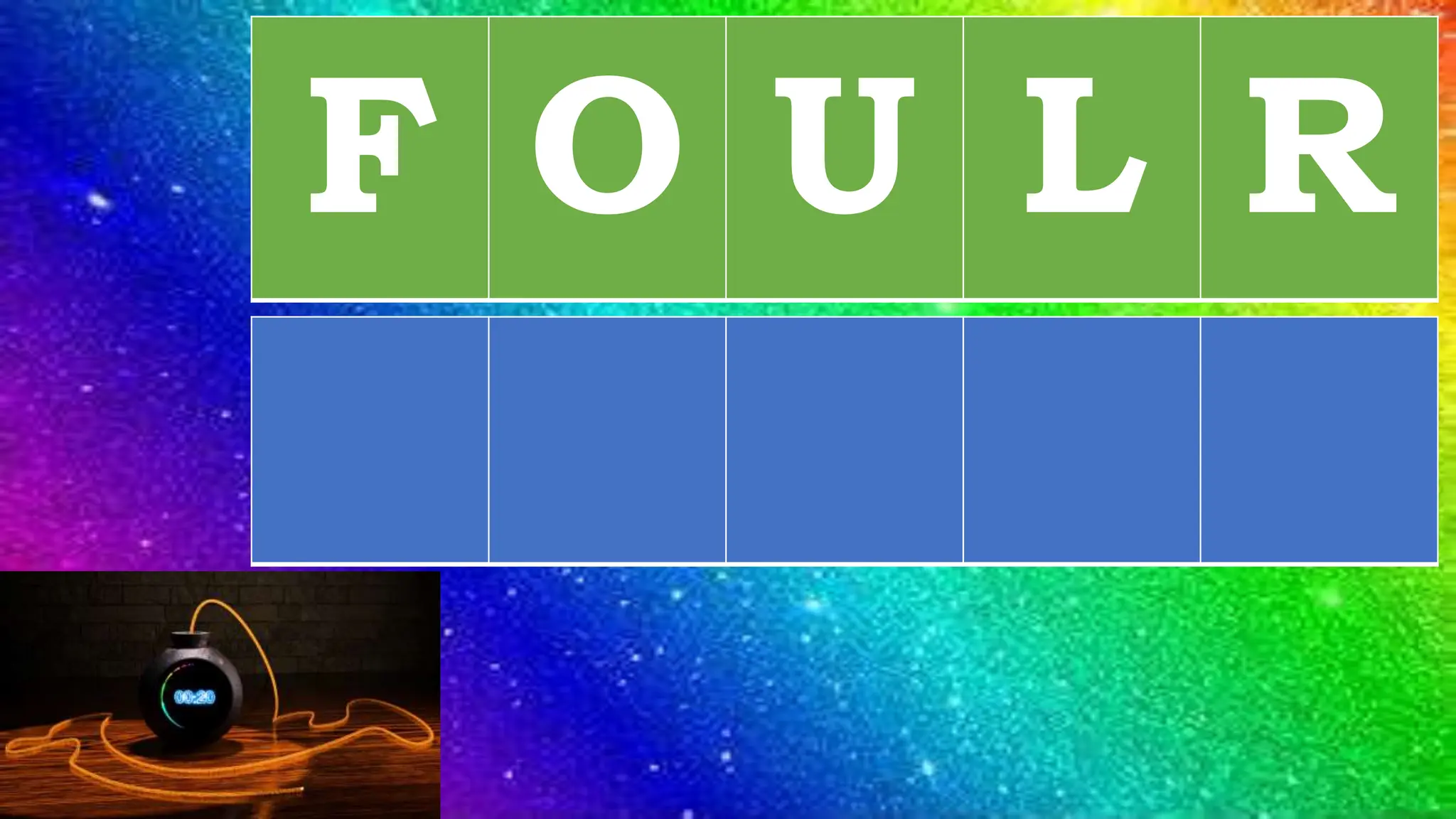 INTERACTIVE JUMBLE LETTERS GAME FOR KIDS.pptx