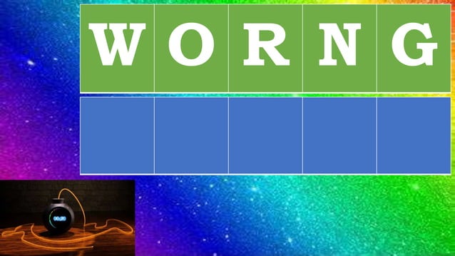 INTERACTIVE JUMBLE LETTERS GAME FOR KIDS.pptx