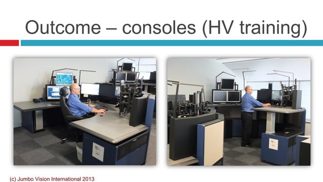 Jumbo Vision - Control Room Design & Operations Conference 2013 | PPT