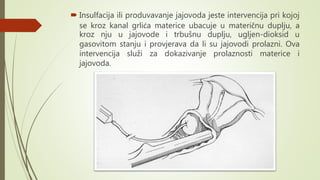 Insuflacija jajovoda | PPTX