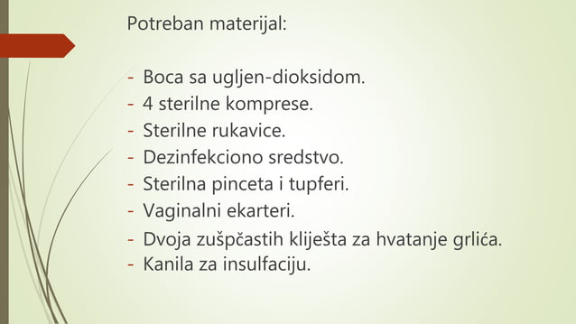 Insuflacija jajovoda | PPTX