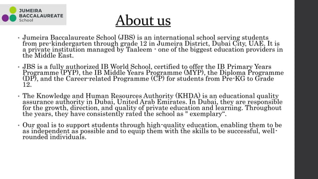 Ib Curriculum | PPTX