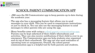 School Parent Communication App | PPT
