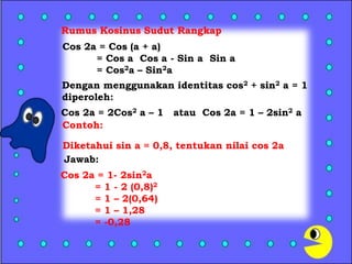 Jumlah sudut trigonometri | PPT