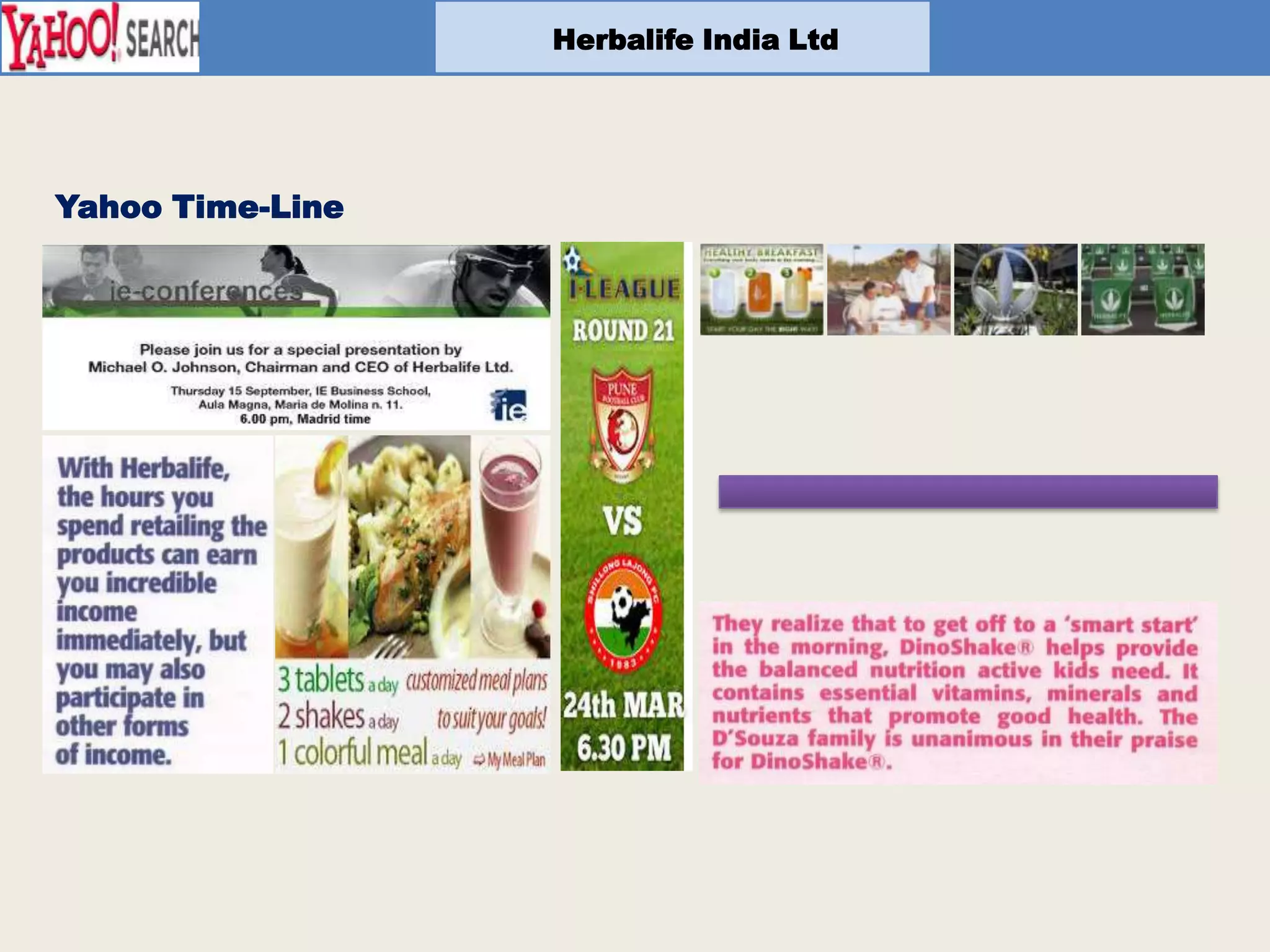 Jumpbook yahoo herbalife page app | PPT