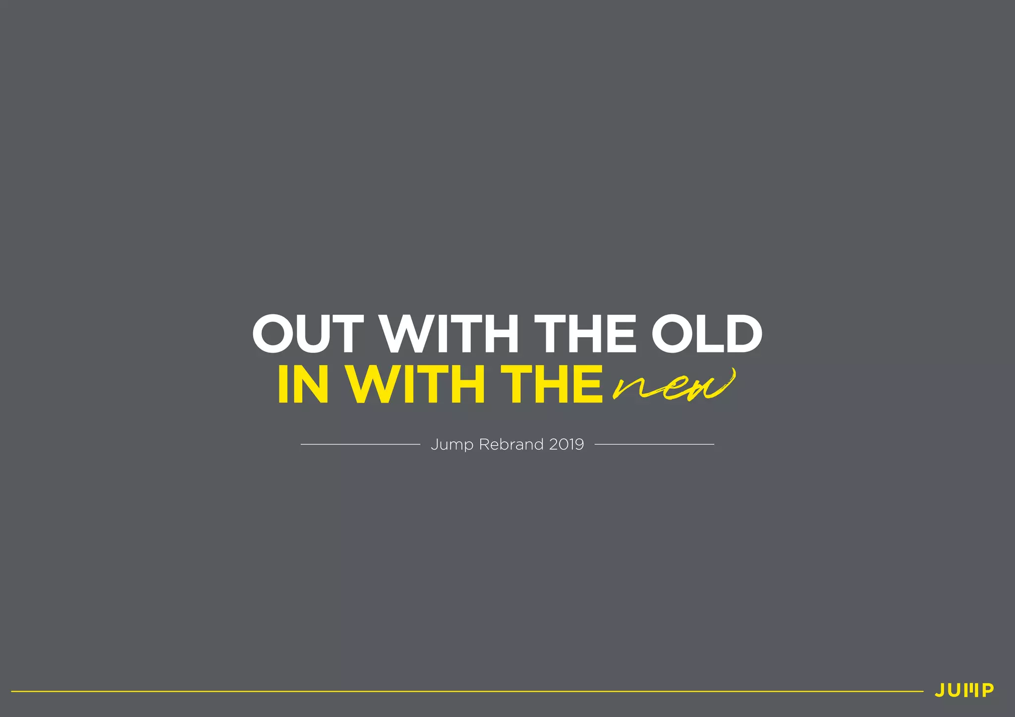 Brand Guideline Example: Jump brand guidelines 2019 | PPT