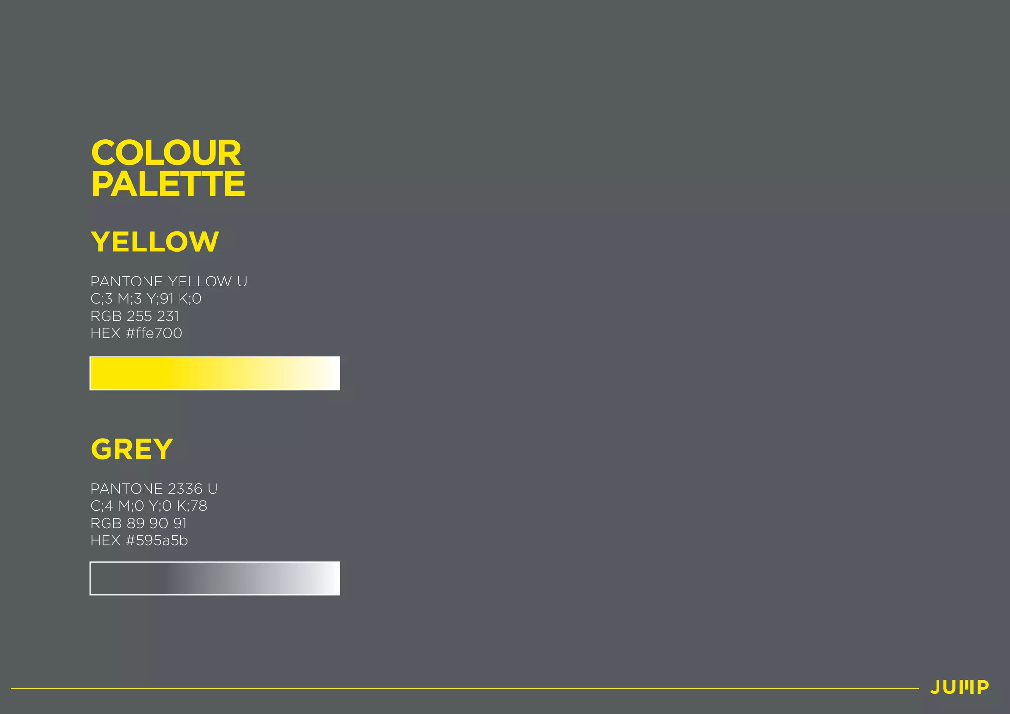 Brand Guideline Example: Jump brand guidelines 2019 | PPT