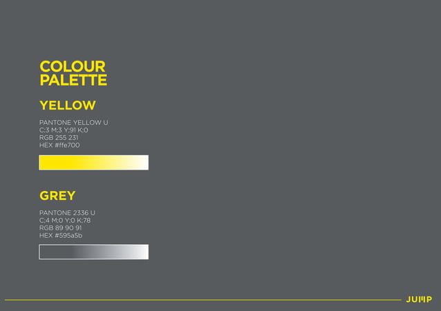 Brand Guideline Example: Jump brand guidelines 2019 | PPT