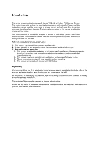Jumper t16 manual | PDF