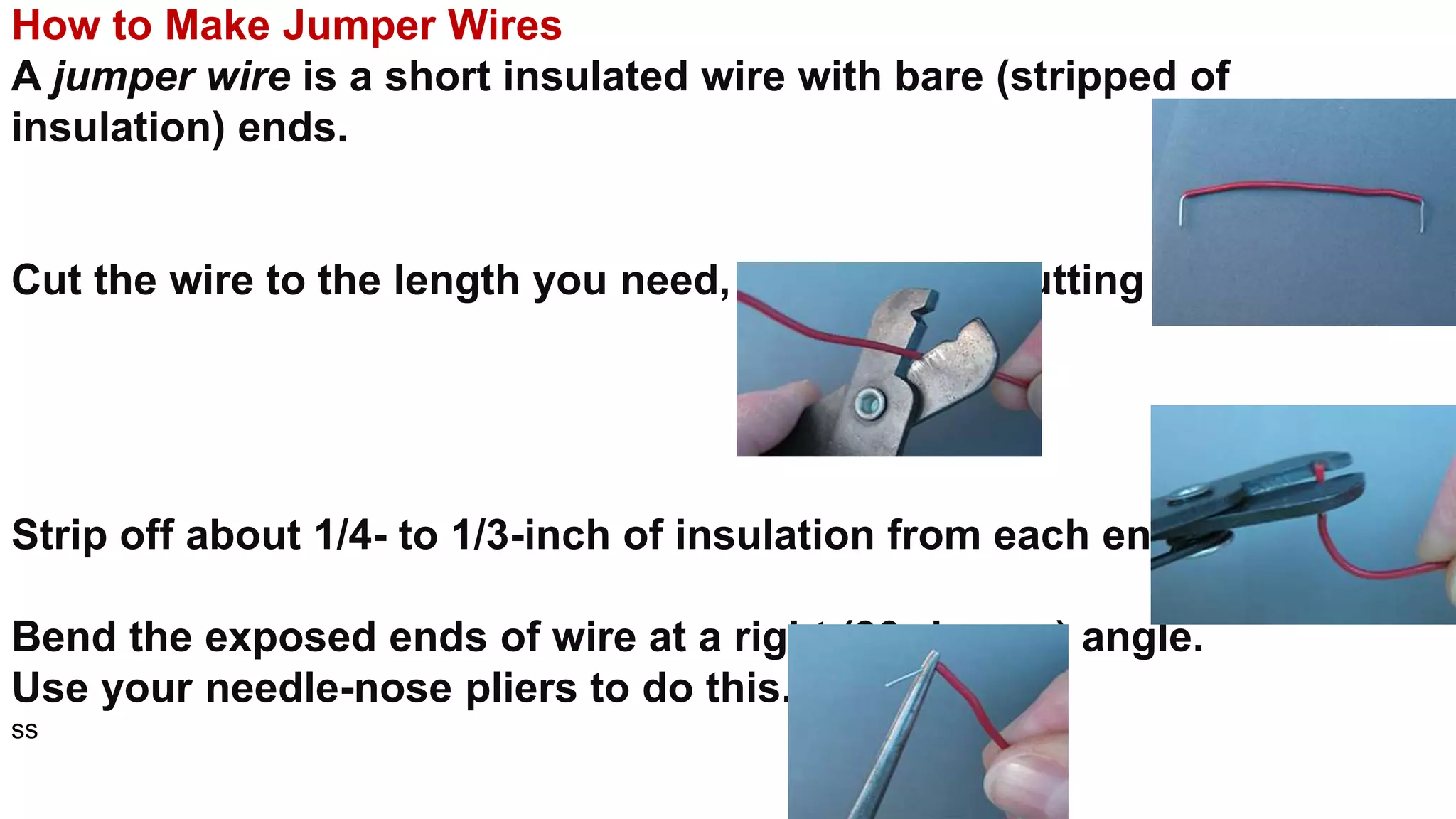 Jumper wires | PPTX
