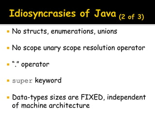 Jumping Into Java Then! | PPT