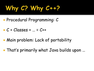 Jumping Into Java Then! | PPT