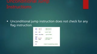 Jump&Loop instruction | PPT