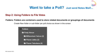 Tip and tricks for IBM Notes Mail - JUMP Session | PPT
