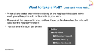 Tip and tricks for IBM Notes Mail - JUMP Session | PPT
