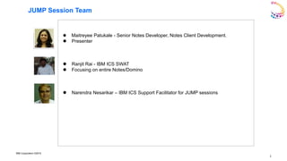 Tip and tricks for IBM Notes Mail - JUMP Session | PPT