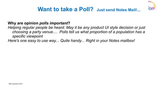 Tip and tricks for IBM Notes Mail - JUMP Session | PDF