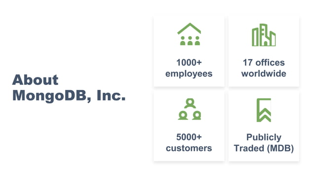 Jumpstart: Introduction to MongoDB | PPT