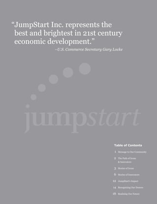 JumpStart 2009 Annual Report | PDF
