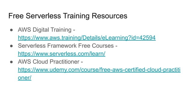 Jumpstart your idea with AWS Serverless [Oct 2020] | PPT