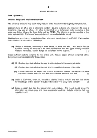 Computer paper 3 may june 2004 9691 cambridge General Certificate of ...
